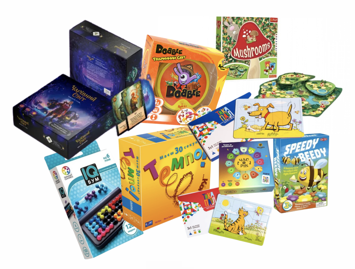 New board games distribution programme - The Small Projects Team